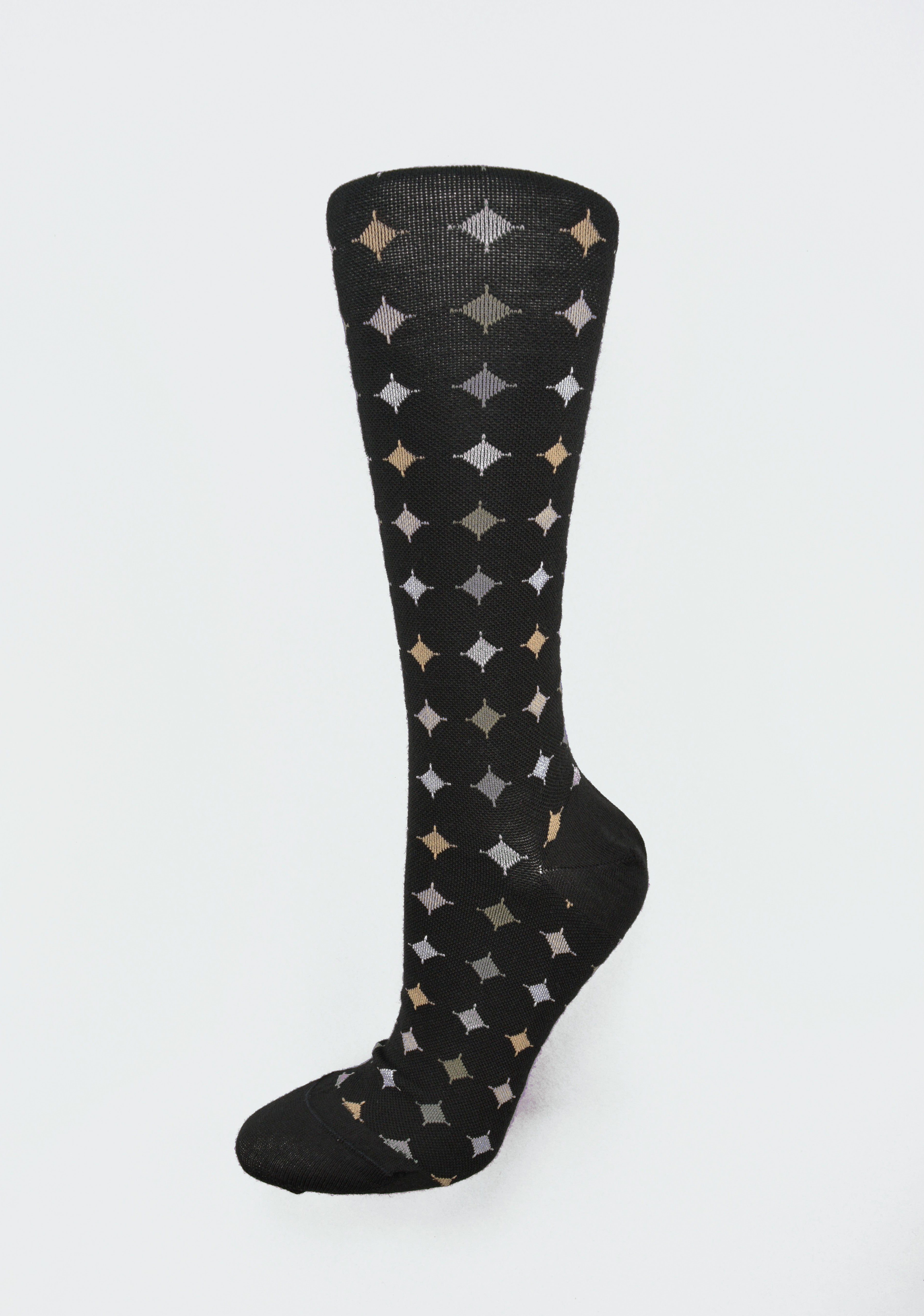 Antipastbig circlewool knee high compression sockblack – Mary Queen of ...